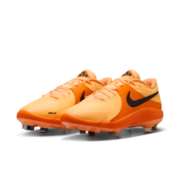 Nike Diamond Gamer Mtl Baseball Cleats - Orange