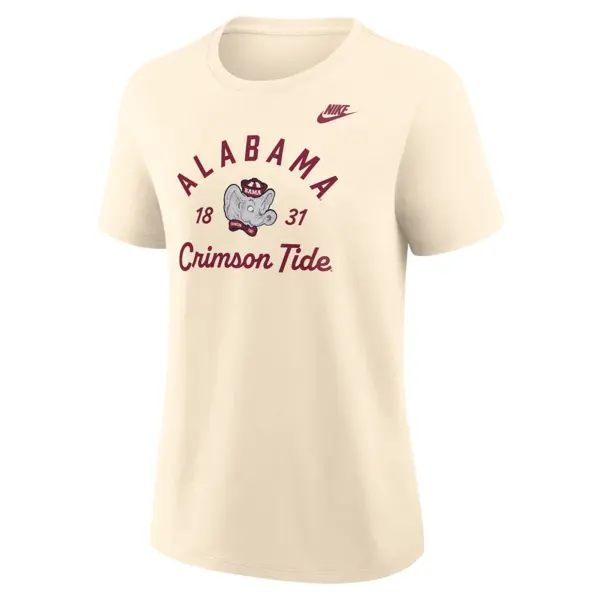 Nike Alabama Crimson Tide Cotton T-shirt - Brown