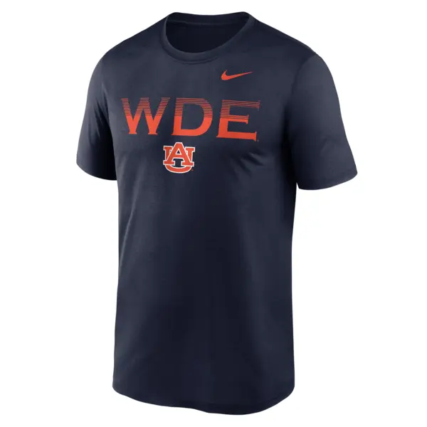 Nike Auburn Primetime Kinetic Mantra Legend Dri-fit College T-shirt - Blue