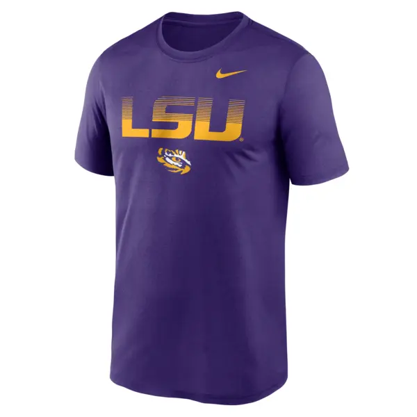 Nike Lsu Primetime Kinetic Mantra Legend Dri-fit College T-shirt - Purple