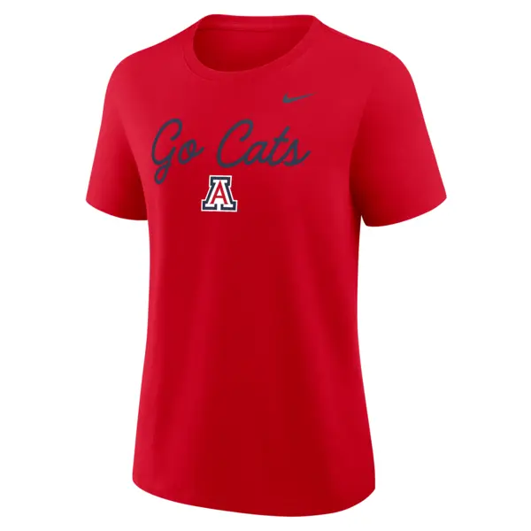 Nike Arizona Script Mantra Logo T-shirt - Red