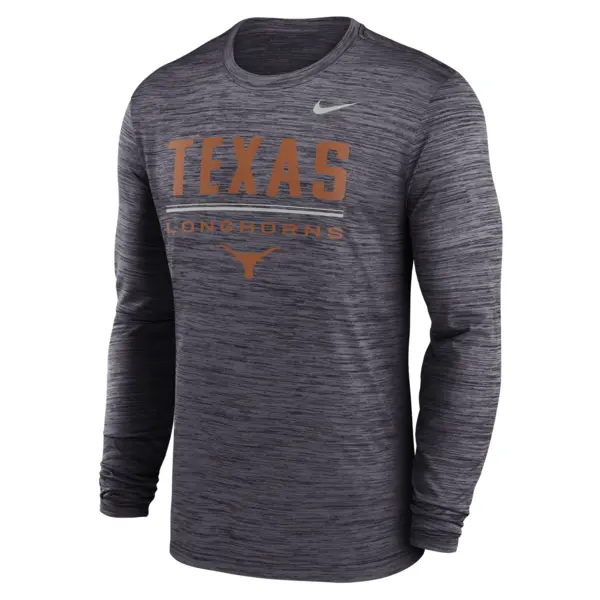 Nike Texas Longhorns Dri-fit Performance T-shirt - Black