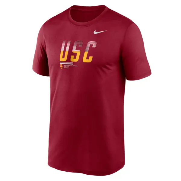 Nike Usc Sideline Legend Dri-fit College T-shirt - Red