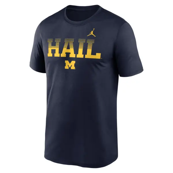 Nike Michigan Primetime Kinetic Mantra Legend Dri-fit College T-shirt - Blue