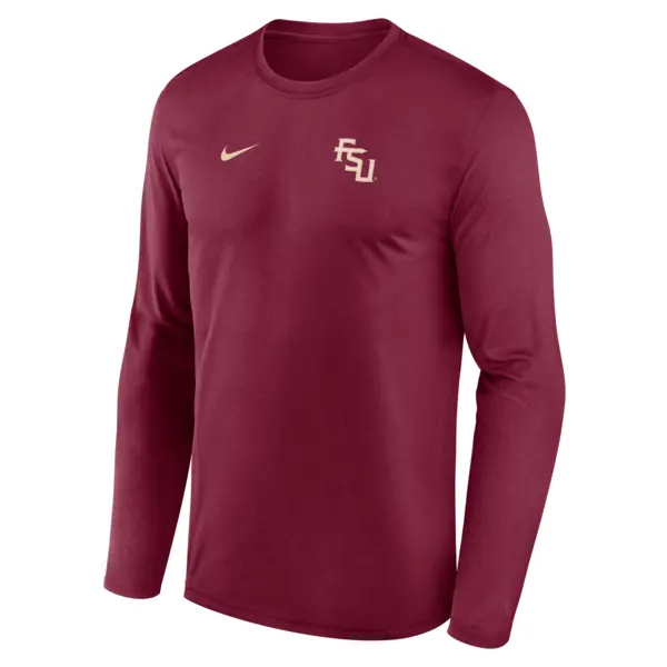 Nike Florida State Sideline Legend Long-sleeve T-shirt - Red