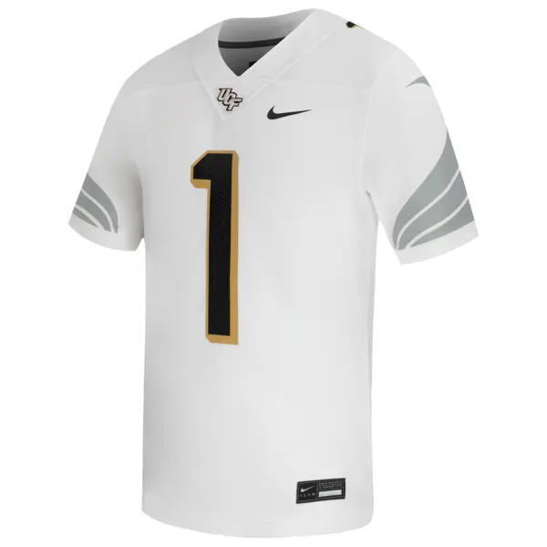 Nike Ucf Knights "untouchable" Football Jersey - White