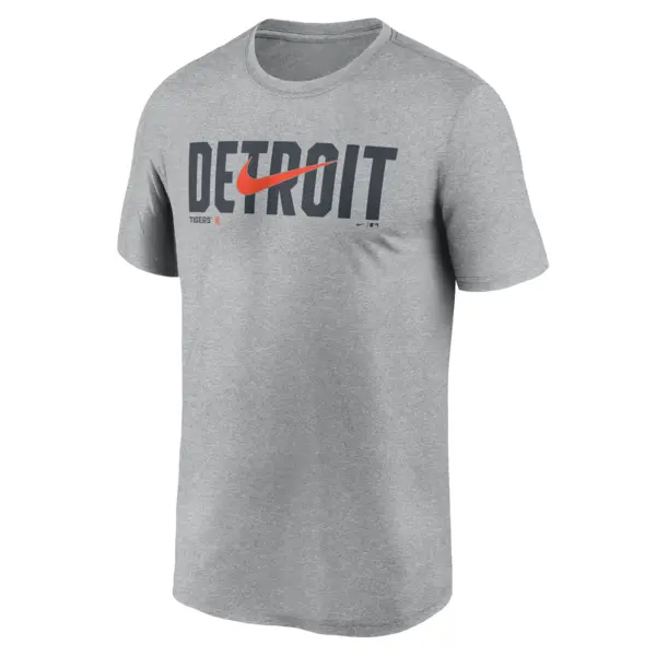 Nike Detroit Tigers Dri-fit Mlb T-shirt - Grey