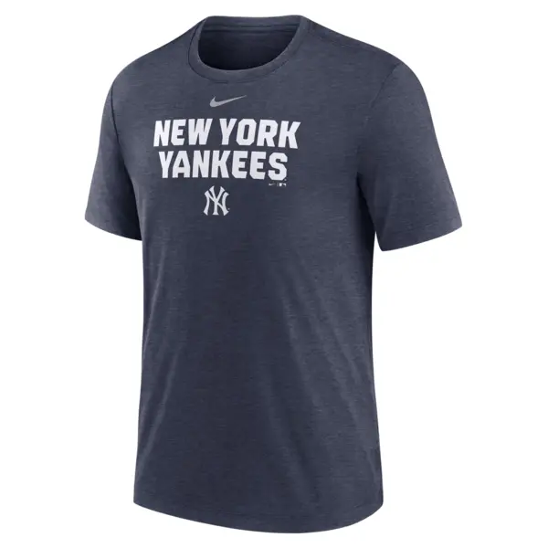 Nike New York Yankees Stacked Mlb T-shirt - Blue