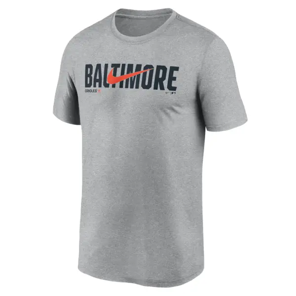 Nike Baltimore Orioles Swoosh Legend Dri-fit Mlb T-shirt - Grey