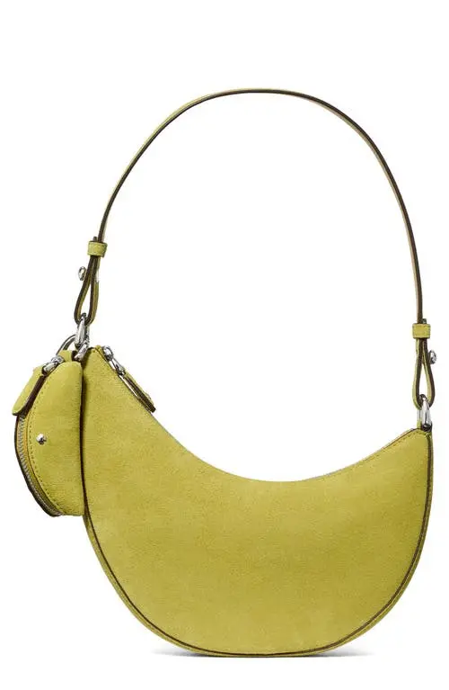 Kate Spade New York Mini Duo Suede Crossbody Bag - Laurel Leaf
