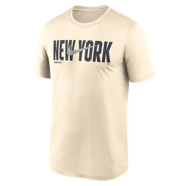 Nike New York Yankees Swoosh Legend Dri-fit Mlb T-shirt - Brown