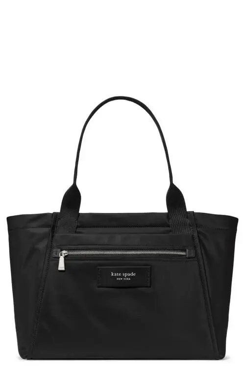Kate Spade New York Large Nylon Tote Bag - Black