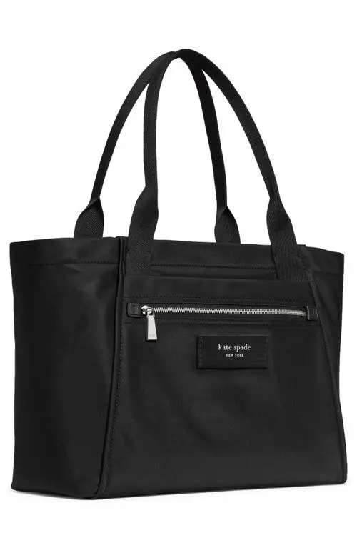 Kate Spade New York Large Nylon Tote Bag - Black