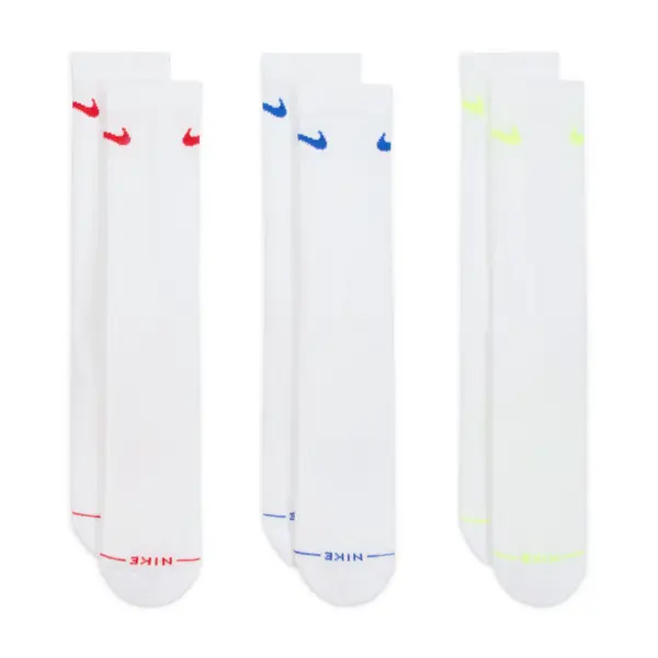 Nike Everyday Elevated Crew Socks - White