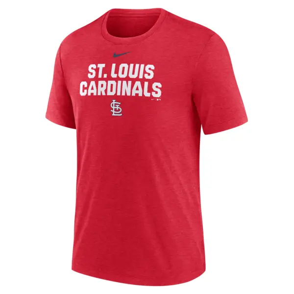 Nike St. Louis Cardinals Stacked Mlb T-shirt - Red