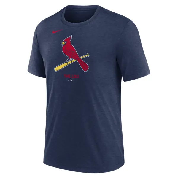 Nike St. Louis Cardinals Logo Mlb T-shirt - Blue