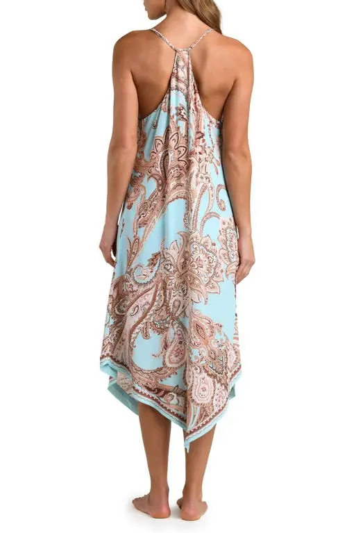 L'Agence Traditional Paisley Cover-up Dress