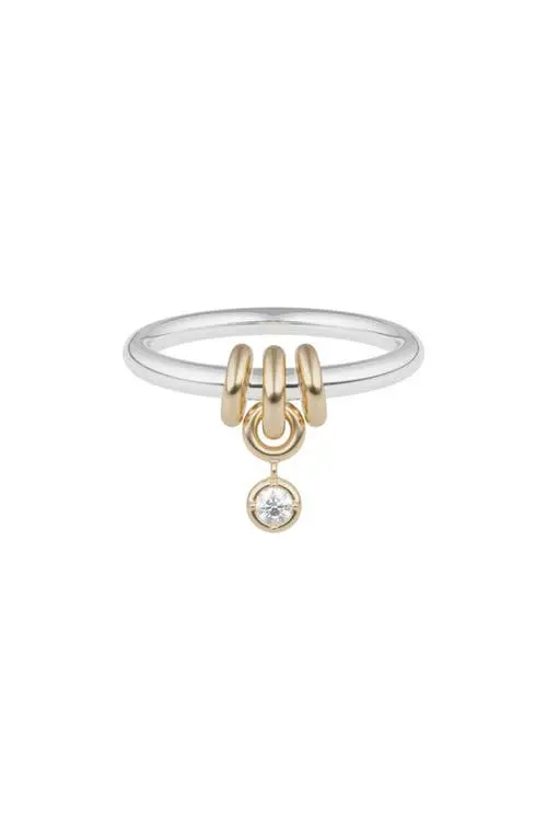 SPINELLI KILCOLLIN Pia Sterling And 18k Gold Diamond Ring - Silver