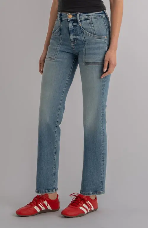 Kut From The Kloth Avery High Waist Ankle Straight Leg Jeans - Splendid