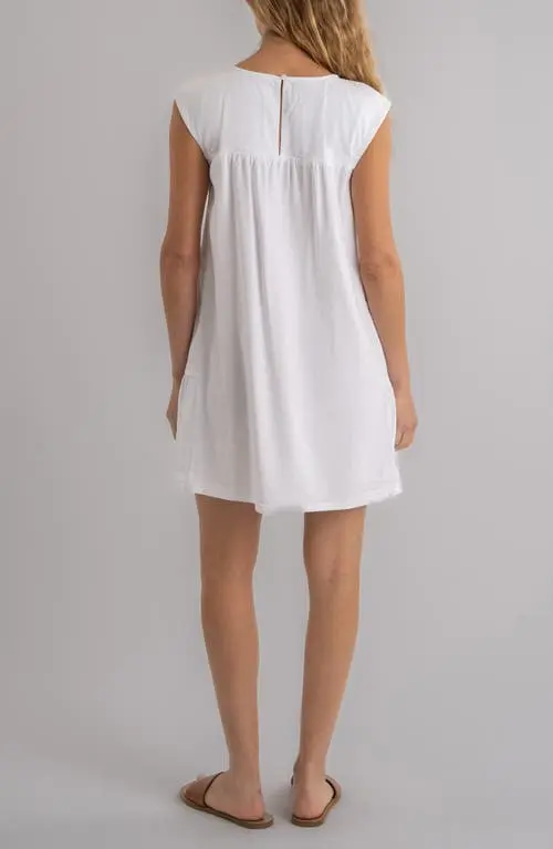 Kut From The Kloth Alice Cap Sleeve Shift Dress - White