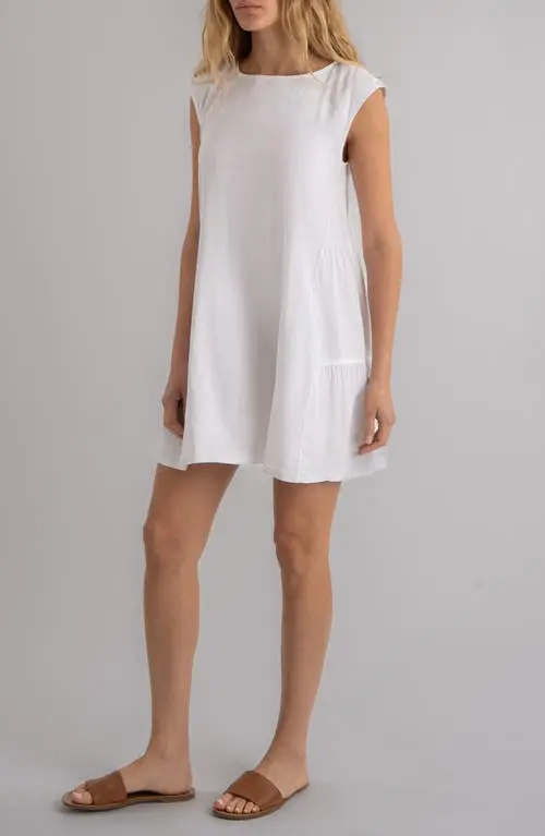 Kut From The Kloth Alice Cap Sleeve Shift Dress - White