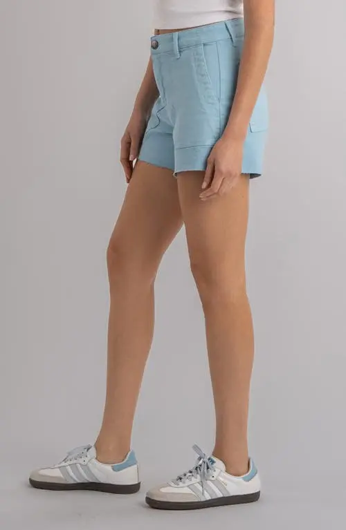 Kut From The Kloth Jane High Waist Denim Shorts - Sky