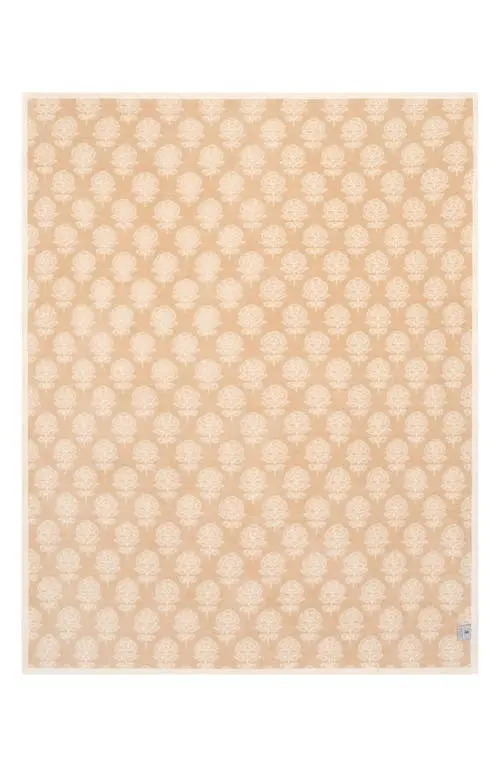 CHAPPYWRAP Millie Blockprint Throw Blanket
