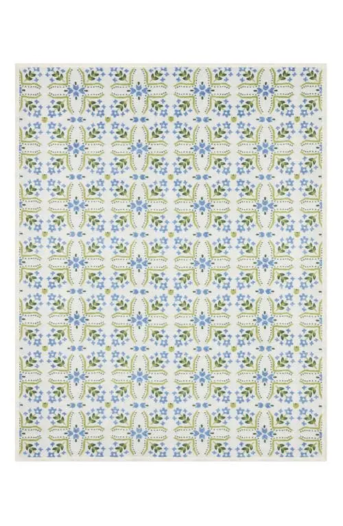 CHAPPYWRAP Farmhouse Flowers Throw Blanket