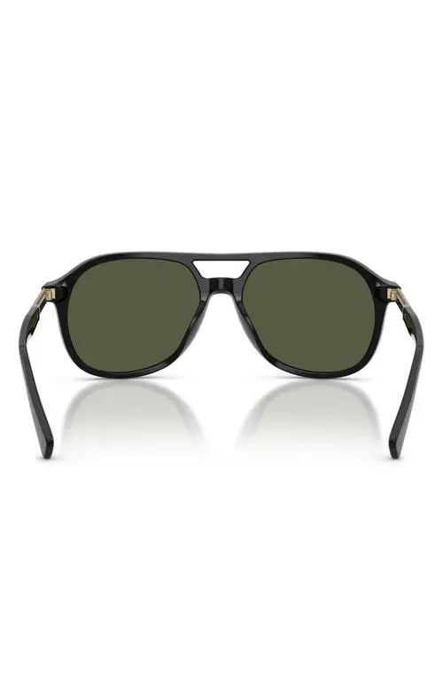 Brunello Cucinelli Pilot Sunglasses - Black