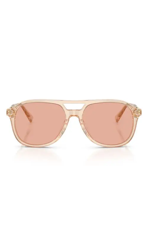 Brunello Cucinelli Pilot Sunglasses - Peach