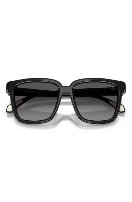 Moncler Clasico 54mm Polarized Gradient Pillow Sunglasses