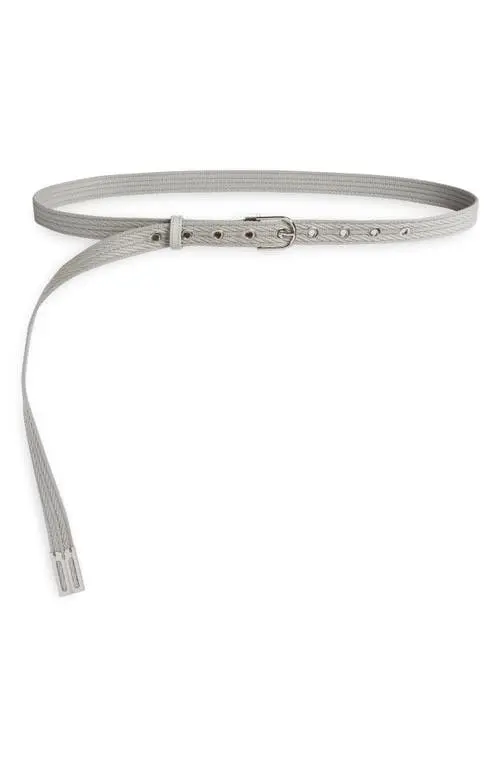 Victoria Beckham Rope Webbing Belt - Magnesium