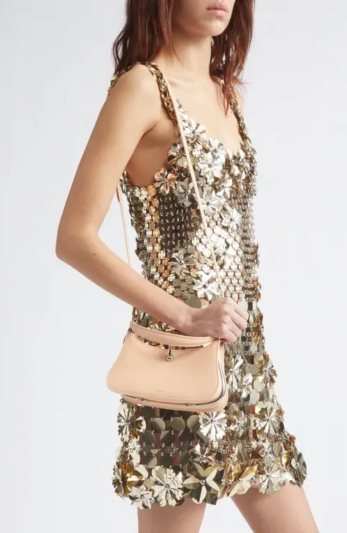 Rabanne Micro Ring Leather Top Handle Bag