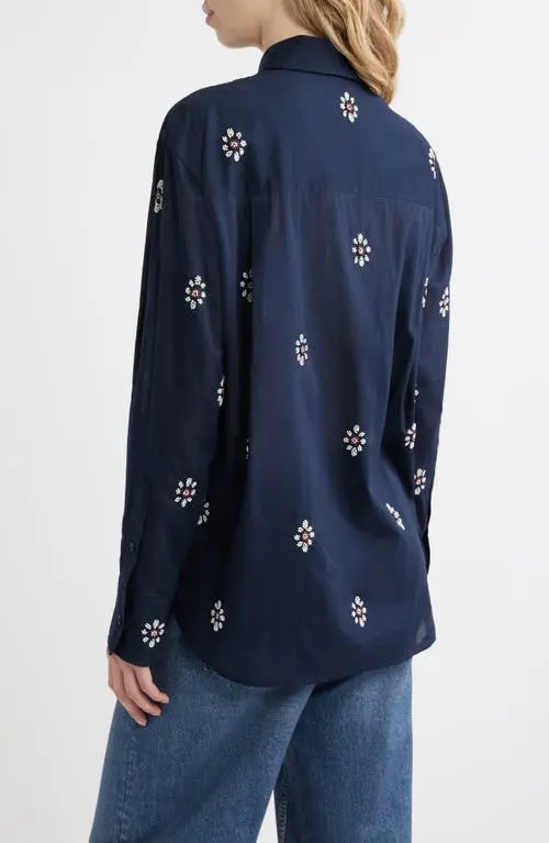 Rag & Bone Connie Embellished Button-up Shirt - Sal