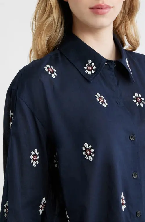 Rag & Bone Connie Embellished Button-up Shirt - Sal