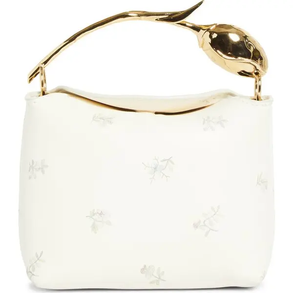 Erdem Mini Bloom Bag - Natural