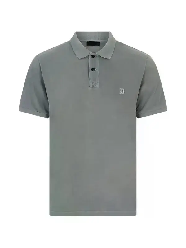 DONDUP Logo-embroidered Polo Shirt
