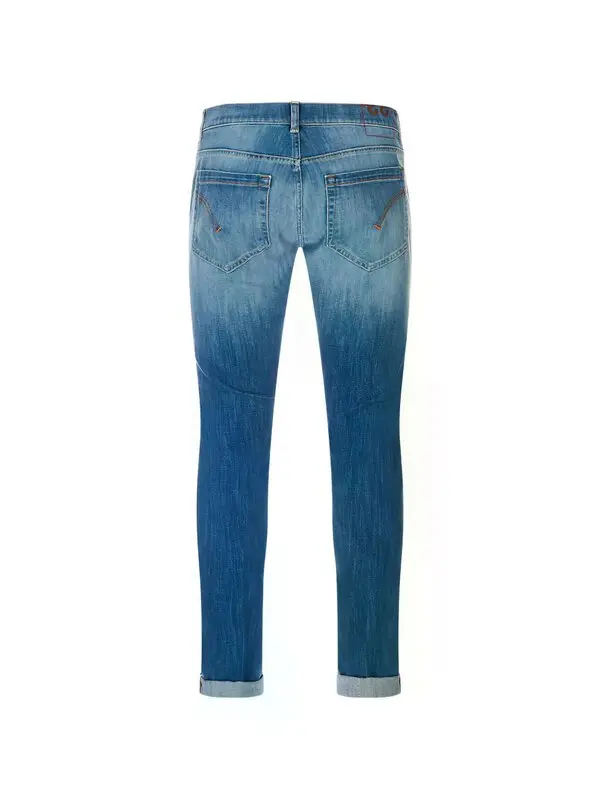 DONDUP Faded Effect Jeans - Blue