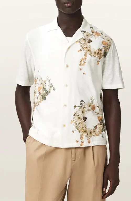 ALLSAINTS Fleur Lis Camp Shirt