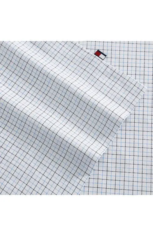 Tommy Hilfiger New England Plaid Cotton Percale Sheet Set - Blue