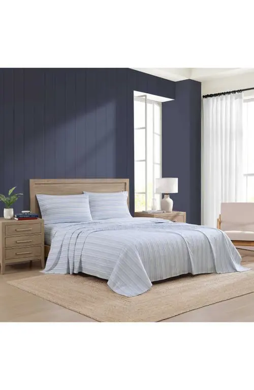 Tommy Hilfiger Sailing Stripe Cotton Percale Sheet Set