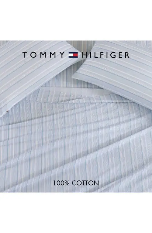 Tommy Hilfiger Sailing Stripe Cotton Percale Sheet Set