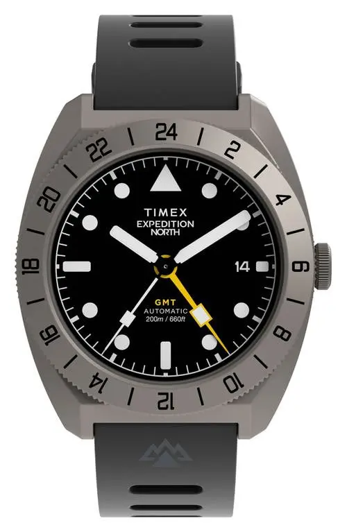 Timex® Expedition North® Titanium Automatic Gmt Watch - Black