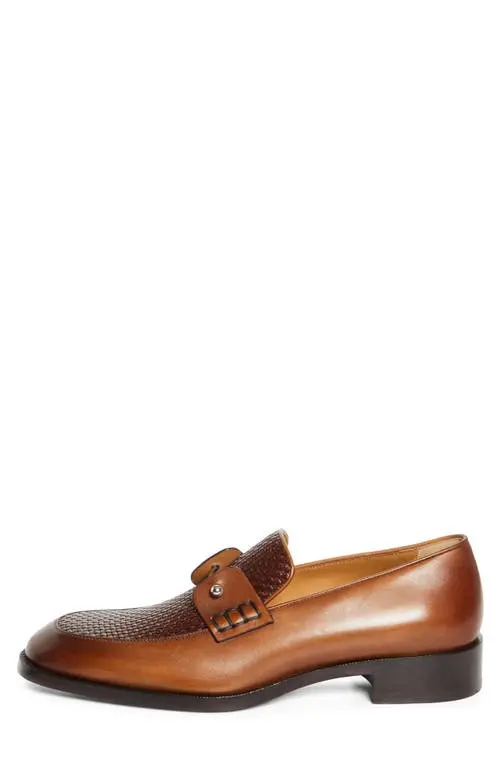 CHRISTIAN LOUBOUTIN Chambelimoc Woven Loafer