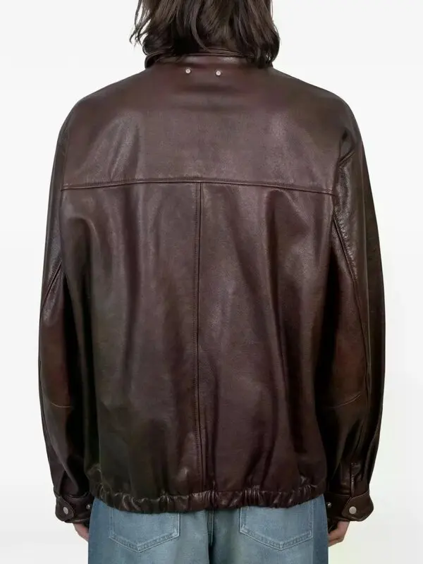 STEIN Zip-up Leather Jacket