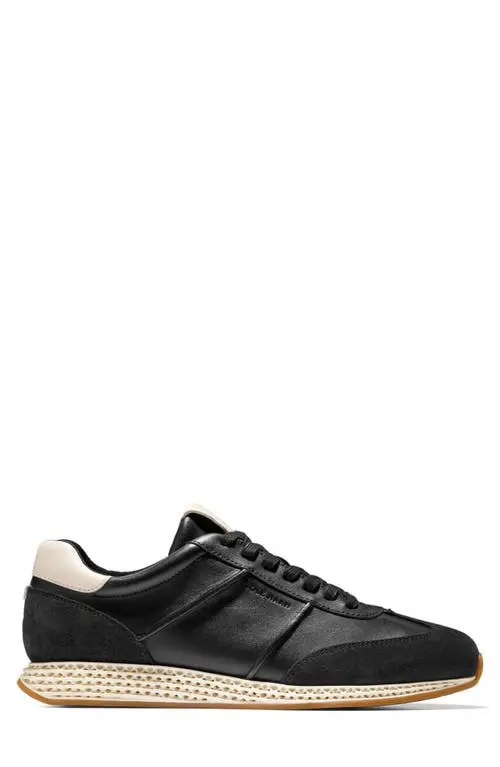 Cole Haan Grandpro Lp Skyweave Sneaker - Black/ivory/angora