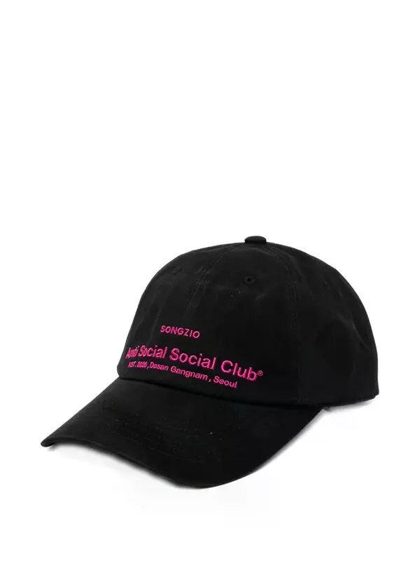 SONGZIO Embroidered Cotton Baseball Cap - Black