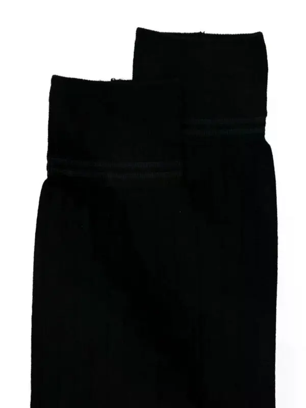 Zegna Ribbed-knit Mid-calf Socks