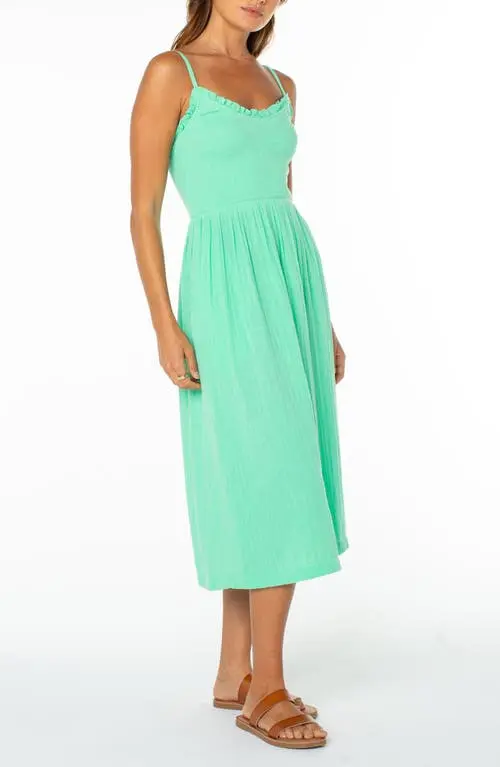 Roxy Downriver Midi Dress - Spring Bud