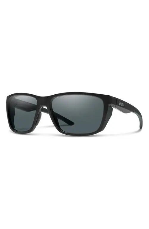 SMITH Longfin Elite 59mm Sunglasses - Matte Black/gray